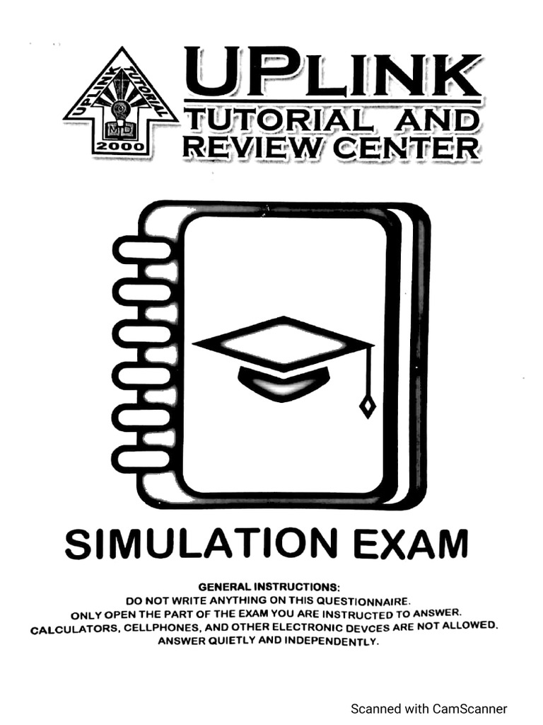UPLink Simulation Exam-1 | PDF