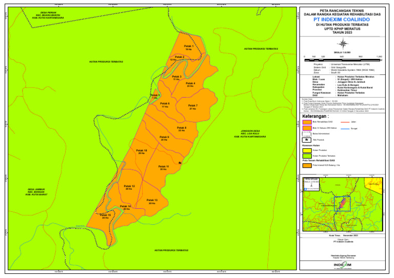 Peta Rantek Blok IV | PDF