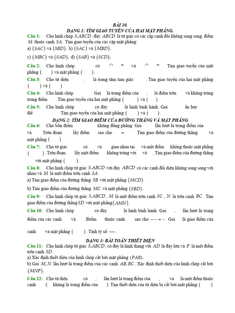 Cộng Điểm Quan He Song Song | PDF