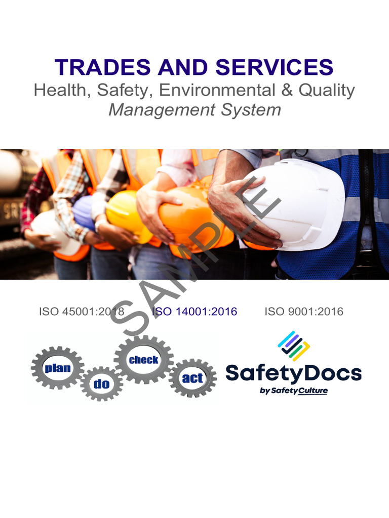 Trades Ims Suite Sample | PDF | Occupational Safety And Health | Risk
