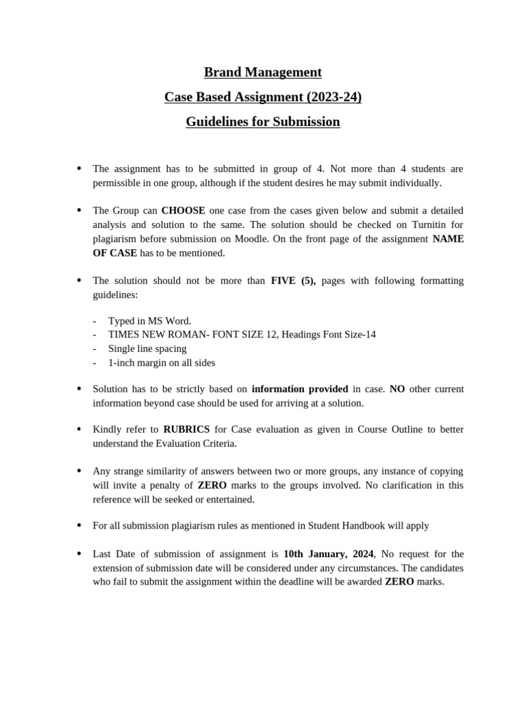 Case Based Assignement With Guidelines 2023-24 | PDF | Tea | Fat