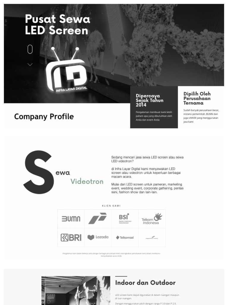 Infra Layar Digital Compro | PDF