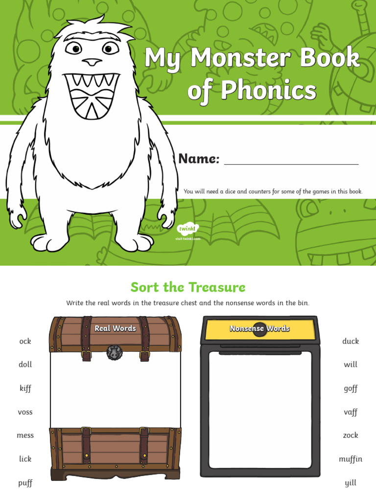Phonics Practice Activities 1 | PDF