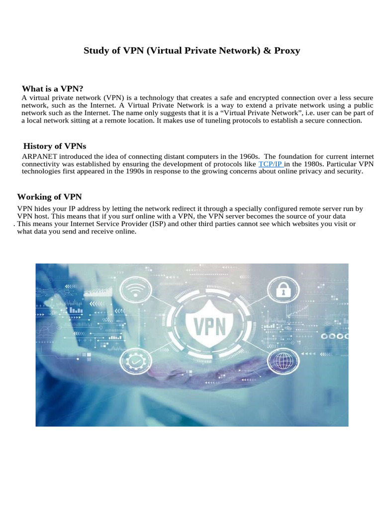 VPN vs Proxy: Key Differences Explained | PDF