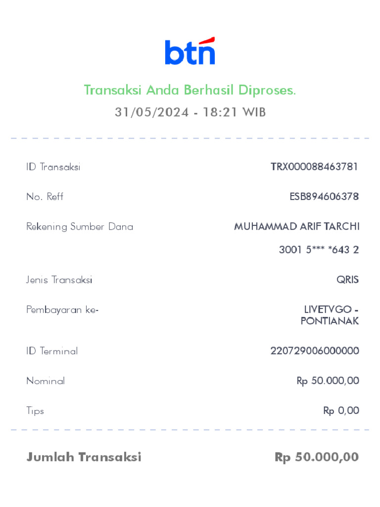 Qris TRX000088463781 | PDF