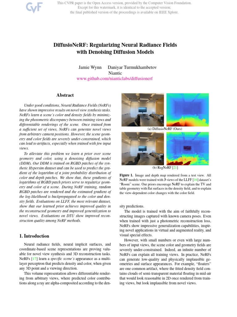 DiffusioNeRF_Regularizing_Neural_Radiance_Fields_With_Denoising_Diffusion_Models_CVPR_2023_paper ...