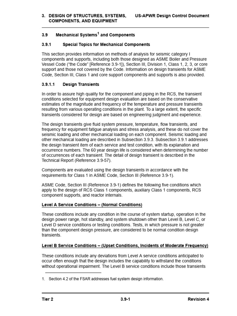 Design Transients and Operation APWR DCDE | PDF | Pump | Nuclear Reactor