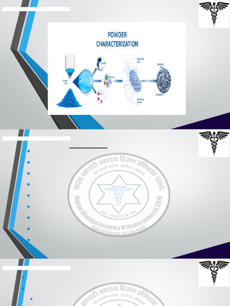 Unit 2 Micromeretics and Powder Rheology | PDF | Adsorption | Porosity