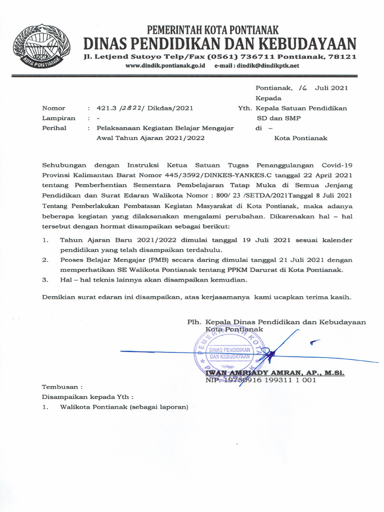 Pelaksanaan KBM | PDF