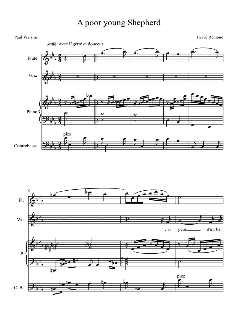 A Poor Young Shepherd | PDF