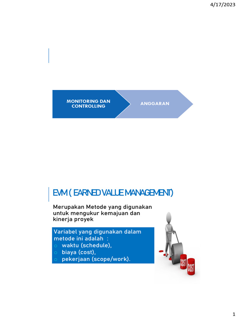 Manajemen Biaya_EVM | PDF