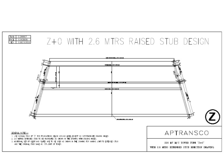 Z With 2.6 RC Drawing | PDF