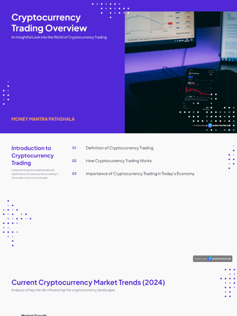 Cryptocurrency Trading Presentation | PDF