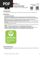 Technical Data Sheet - BOSTIK Rugby Original | PDF | Adhesive | Materials