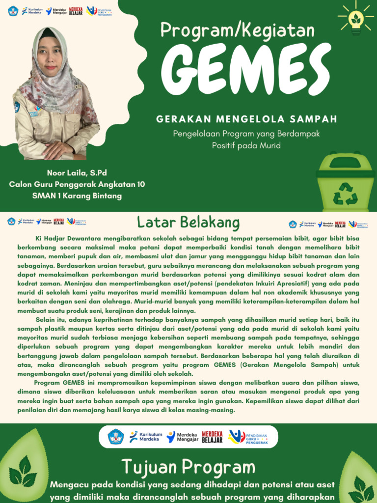 Rencana Kerja Program Noor Laila - PDF - 023600 | PDF