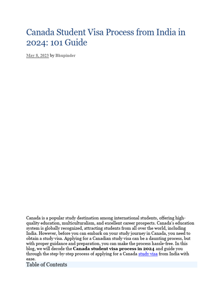 can visa | PDF | Travel Visa | International English Language Testing ...
