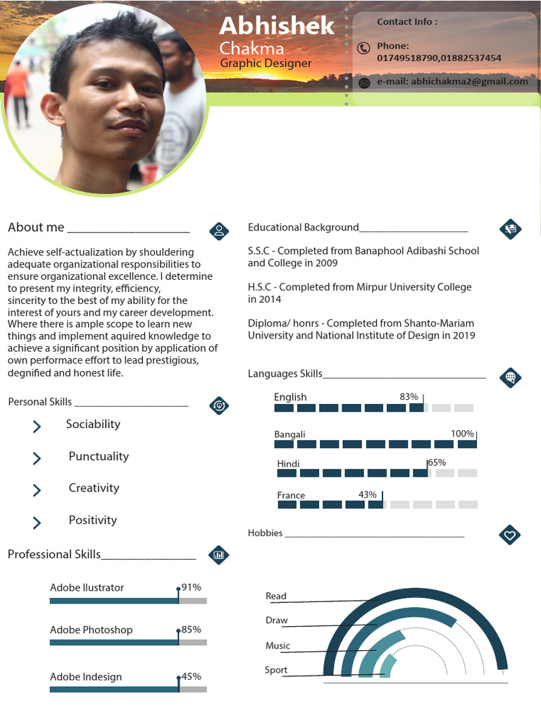 My CV | PDF | Adobe Software | Application Software