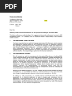Audit Engagement Letter Example | PDF | Audit | Internal Control