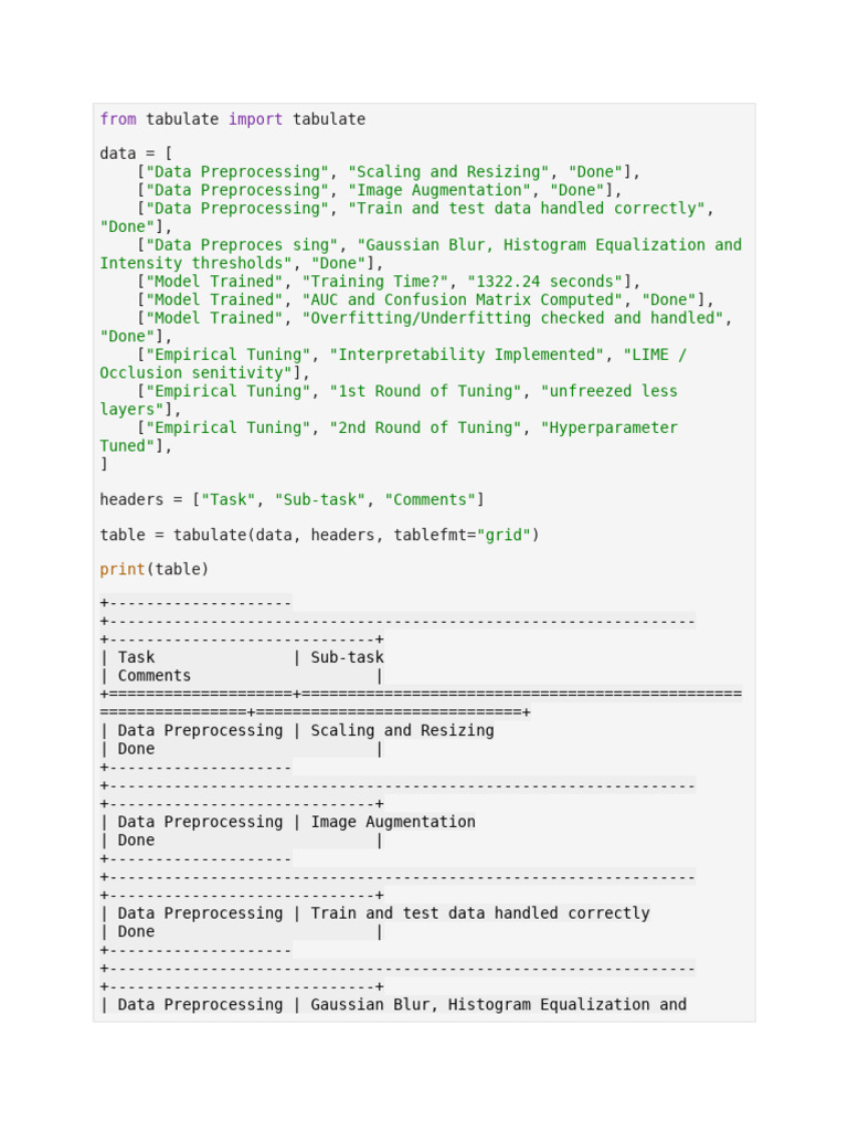 Image Classification Workflow Steps | PDF | Receiver Operating ...