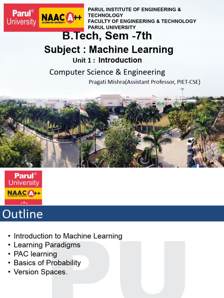 ML CH 1 | PDF | Machine Learning | Cognitive Science