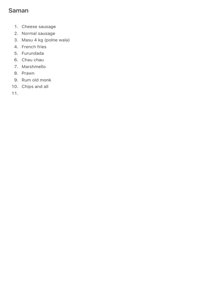 Saman | PDF