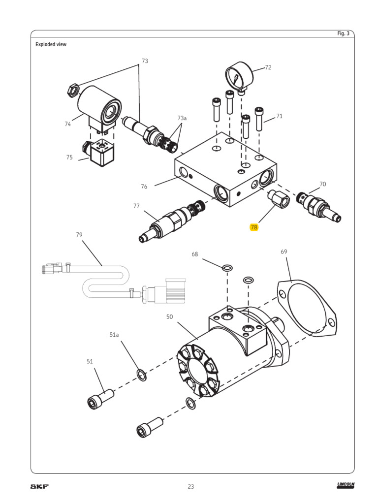 Lincoln FlowMaster Rotary Driven Pump Manual Parts Repairs Breakdown ...