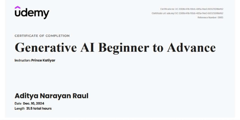 Generative Ai Beginner To Advance Pdf
