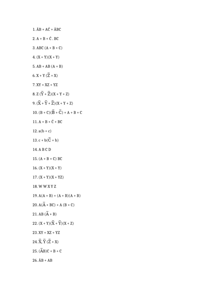 Logical Expressions | PDF