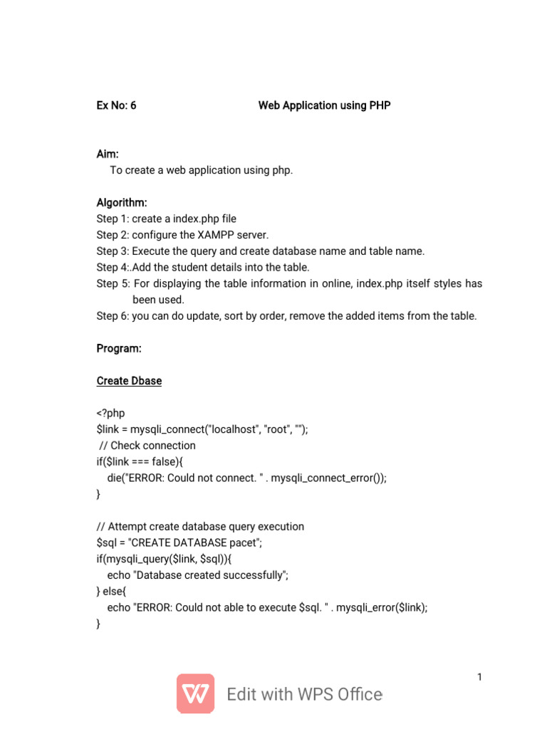 PHP & XML for Students | PDF | Ajax (Programming) | Databases