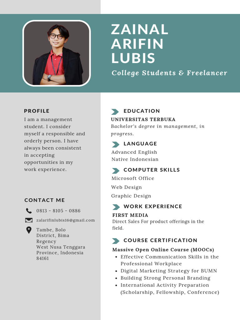 English CV - Z | PDF