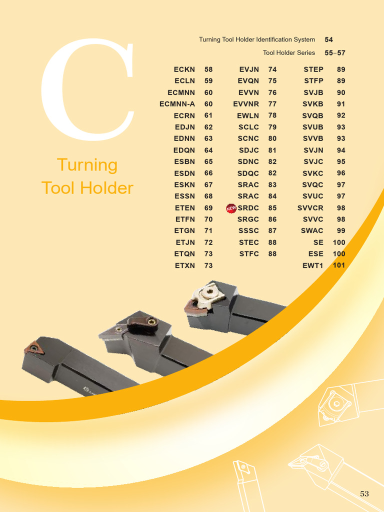 C.Tool holder | PDF | Tools | Metalworking