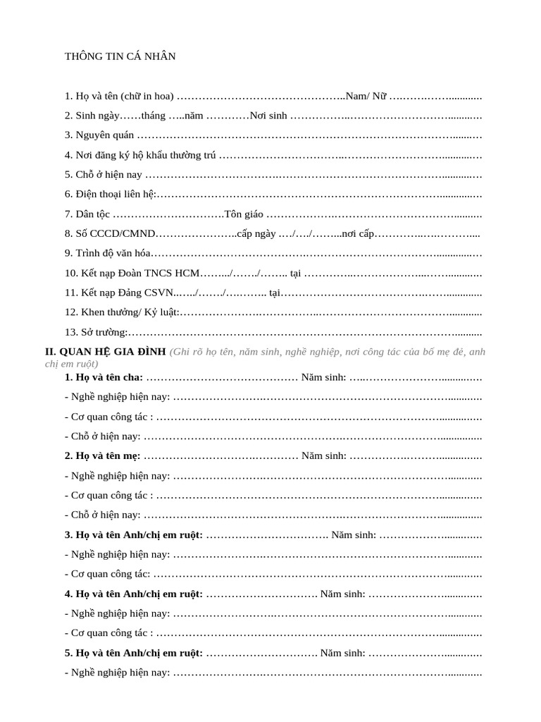 So Yeu Ly Lich | PDF