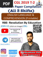 SSC CGL Tier-1 Past Papers (2015-2024) | PDF