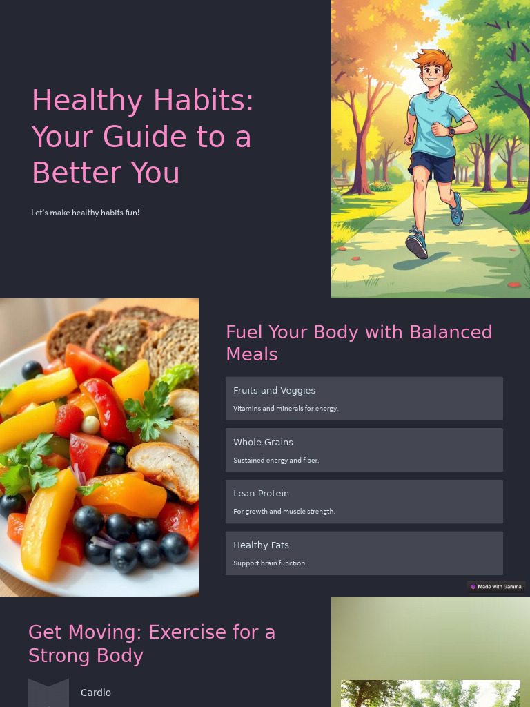 Healthy Habits for a Better You | PDF