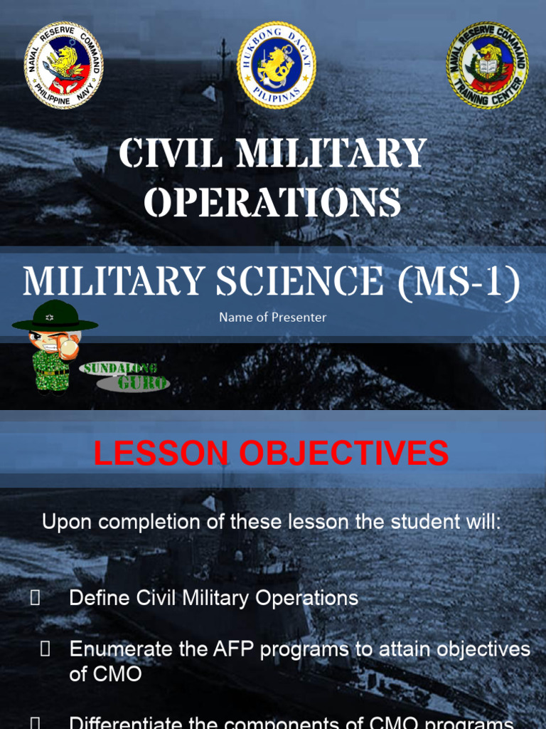 AFP Civil Military Operations Overview | PDF | Social Psychology