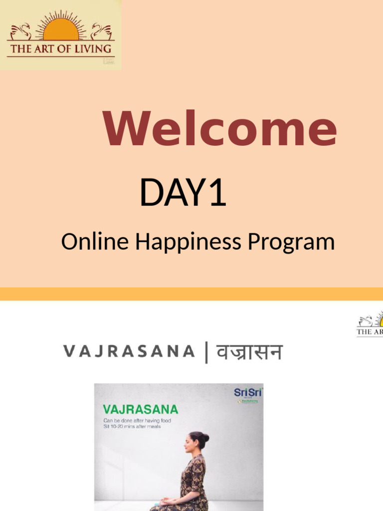 Online Happiness Program | PDF