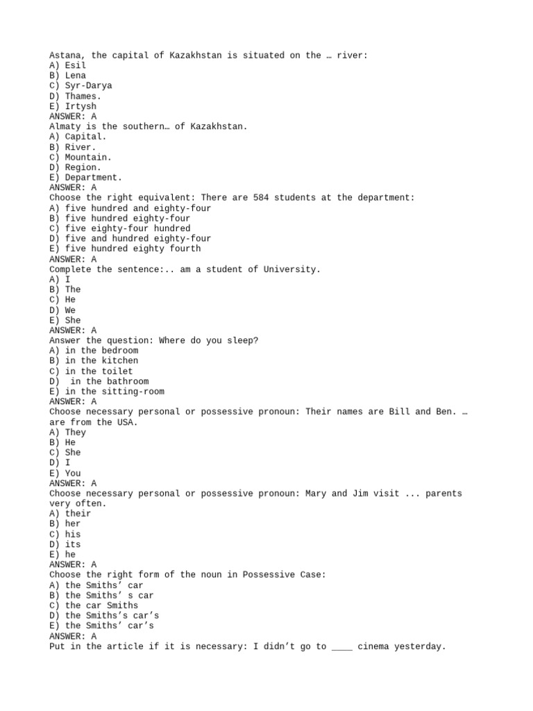Test English exam (3) | PDF | Linguistics | Linguistic Morphology