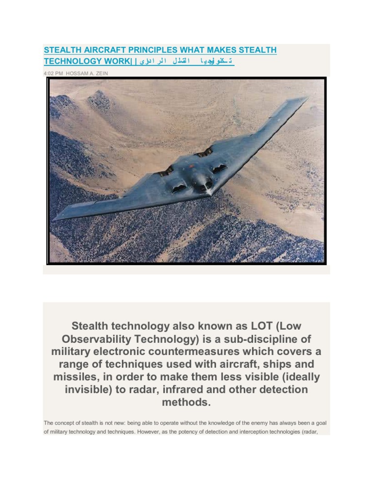 Stealth | PDF | Technology & Engineering | History
