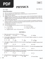 CBSE 12 Physics 2025 QP (Set 3) | PDF