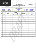 Tool Life Monitoring Sheet: Machine No. No. of Cutting Edge Insert Name, Grade & Make Insert ...