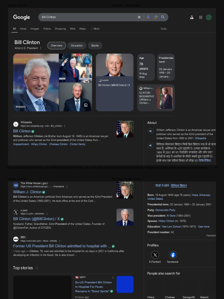 Bill Clinton - Google Search | PDF | Bill Clinton | American Government