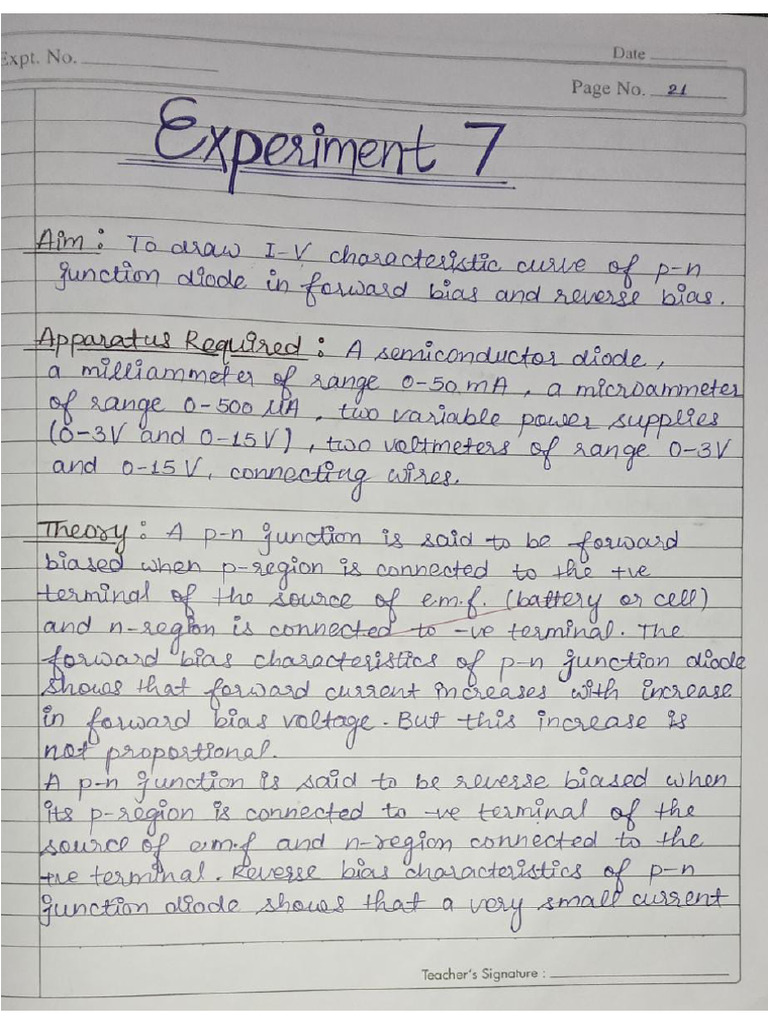 Experiment 8 | PDF