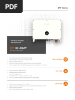 Microtek On Grid Inverters Datasheet | PDF | Power Inverter | Electrical Grid