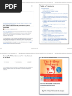Escape the 9-to-5: 4-Hour Workweek Guide | PDF | Business