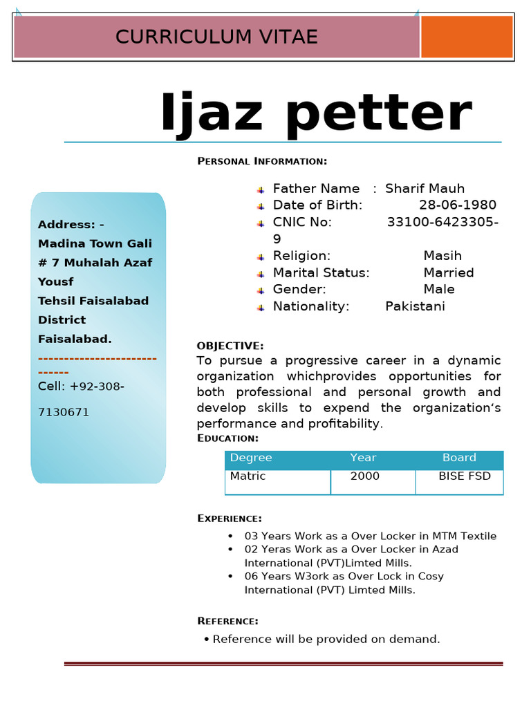 Ijaz Petter | PDF