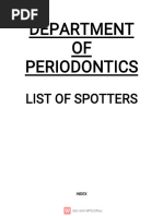 List of Library Dissertation Topics in Periodontics | PDF ...