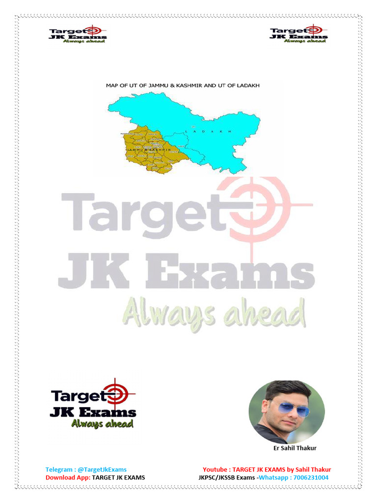JK Exams Prep: Current Affairs & GK | PDF | Kashmir