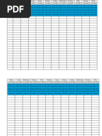 Staff Dutty Rota 2024 | PDF