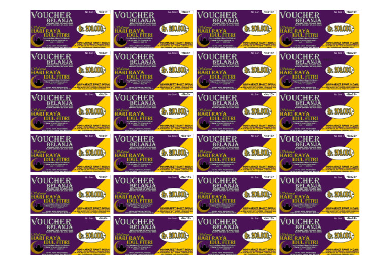 Master Voucher Lebaran 1443 H | PDF Master Voucher Lebaran 1443 H | PDF
