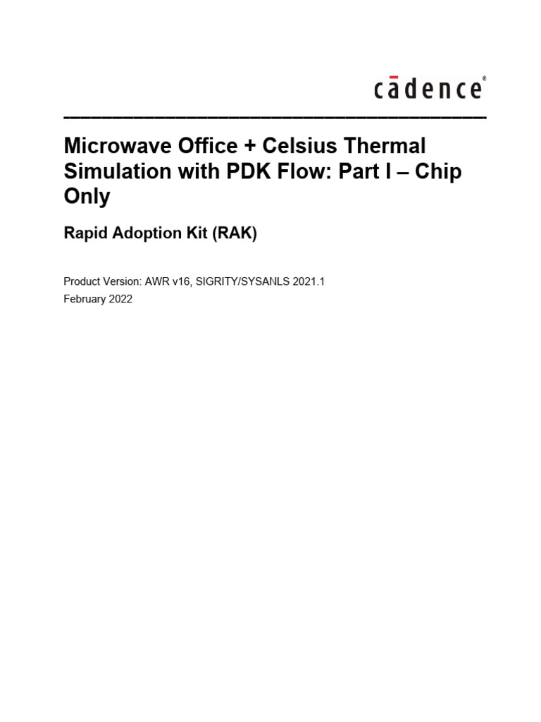 Rak Awr Celsius PDK I | PDF | Software | Computing